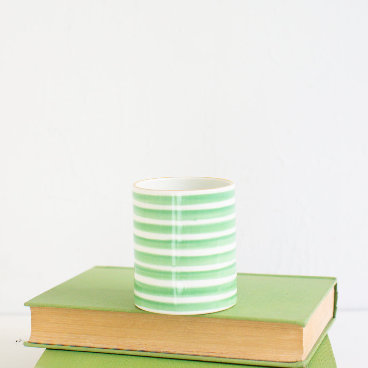Slinky Stripe Jilly Cup in Spruce – Jill Rosenwald