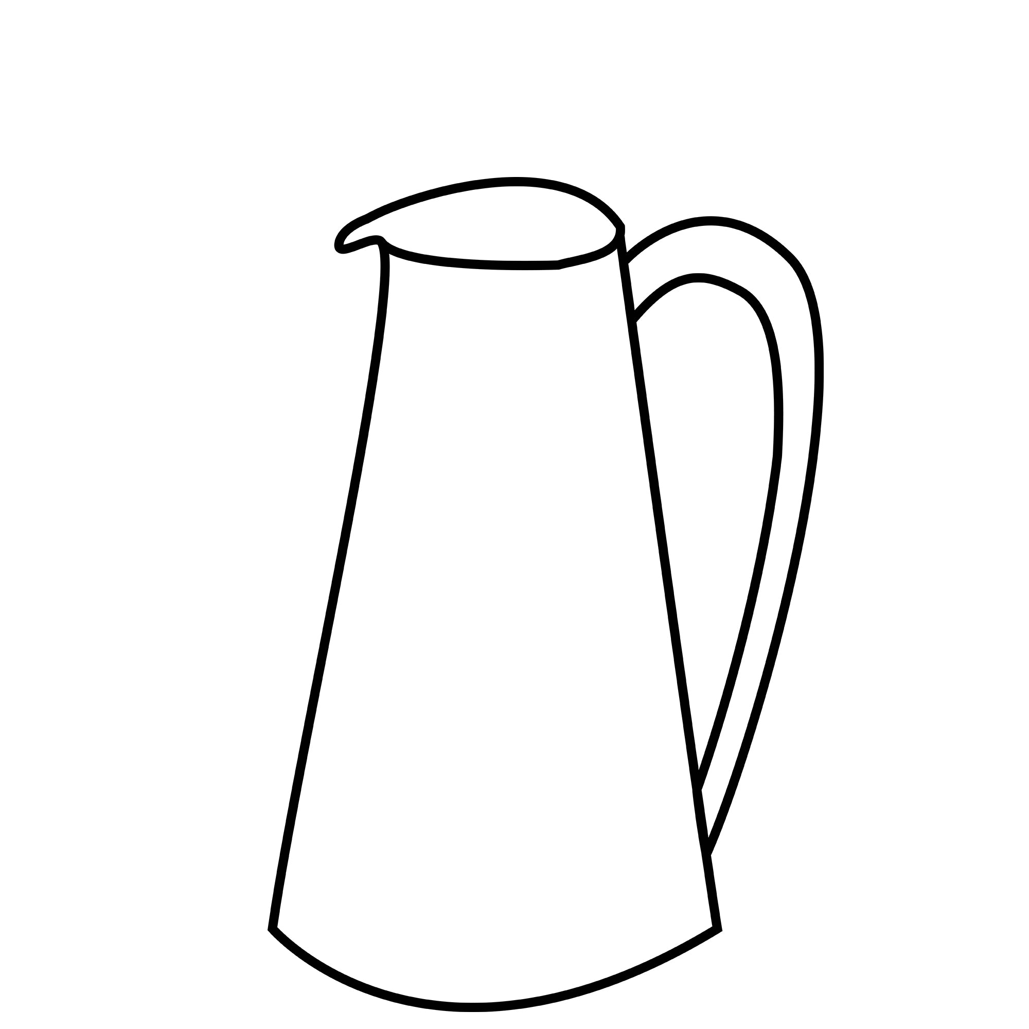 Pitcher Outline